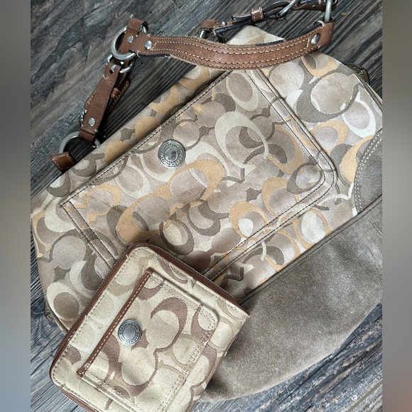 Coach | Bags | Coach Purse And Wallet Set | Poshmark